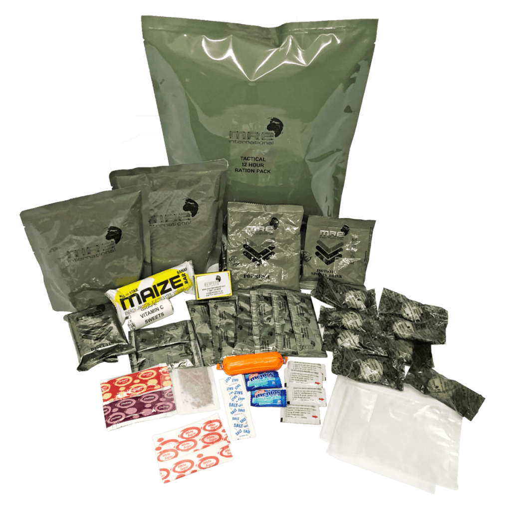 SA Tactical Ration Pack - Menu 1 - MRE International – SA Tactical ...