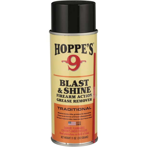 Gun Cleaner Degreaser Blast And Shine 11OZ - HOPPE'S – SA Tactical ...